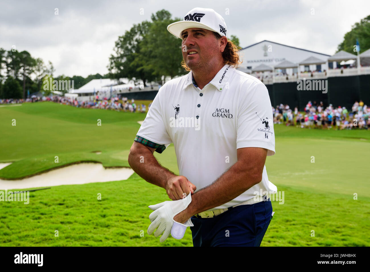 Charlotte, North Carolina, USA. 12th Aug, 2017. Golfer Pat Perez during ...