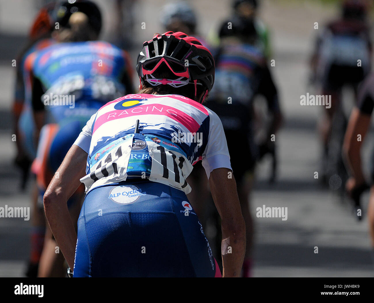 August 11, 2017 - Breckenridge, Colorado, U.S. - Alp Cycles rider ...