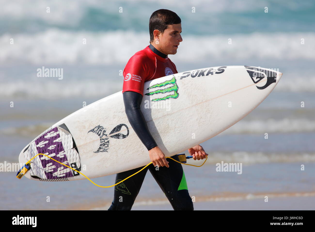 Boardmasters surfing contest hi-res stock photography and images - Alamy