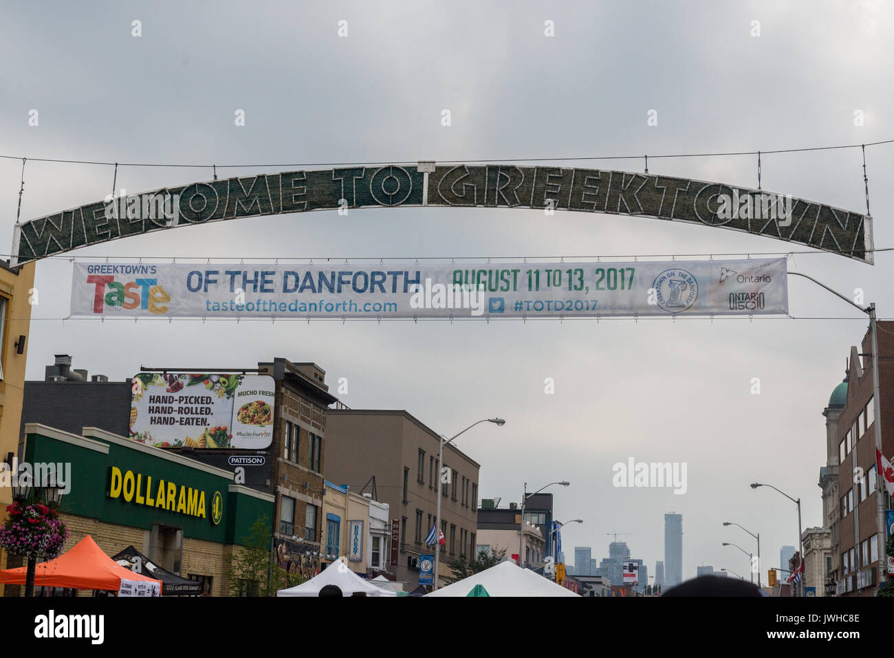 Danforth street festival toronto hi-res stock photography and images ...