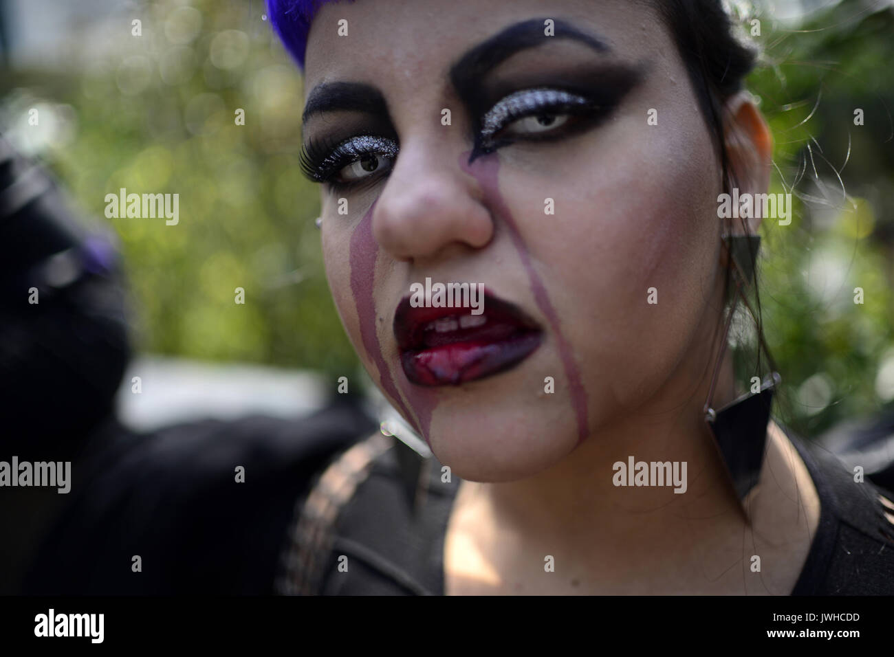 Sao Paulo, Brazil. 12th Aug, 2017. VAMPIRE DAY: Paulistanos celebrate ...