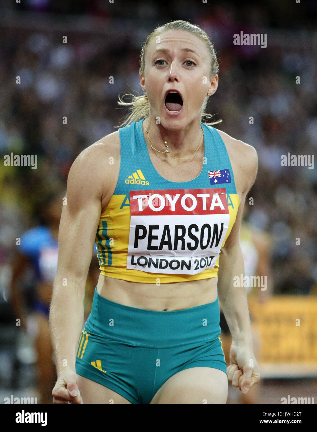 Sally Pearson London Stock Photos & Sally Pearson London Stock Images ...