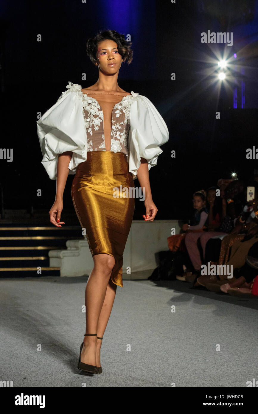 London, UK. 12th Aug, 2017. Day 2, Show 1. The Tubo designs are ...