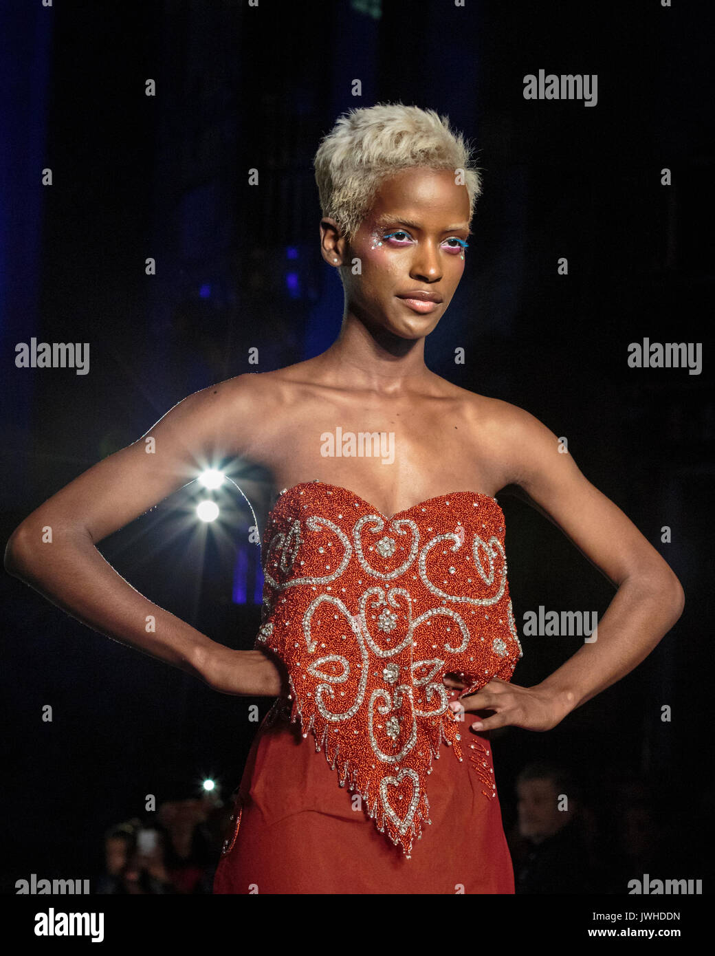 London, UK. 12th Aug, 2017. Day 2, Show 1. The Tubo designs are ...