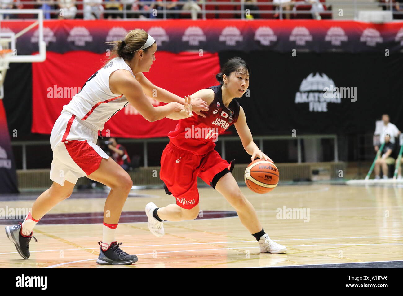 Katayanagi Arena, Tokyo, Japan. 12th Aug, 2017. Nichika Taniguchi (JPN ...