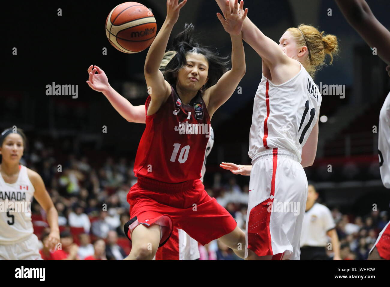Katayanagi Arena, Tokyo, Japan. 12th Aug, 2017. Yuriko Tsumura (JPN ...