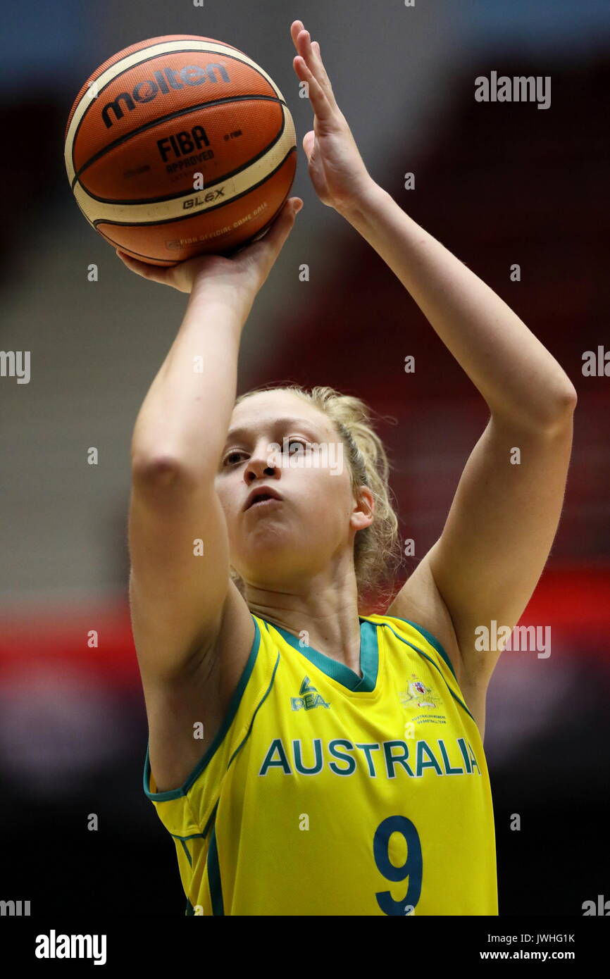 Katayanagi Arena, Tokyo, Japan. 12th Aug, 2017. Alexandra Sharp (AUS ...