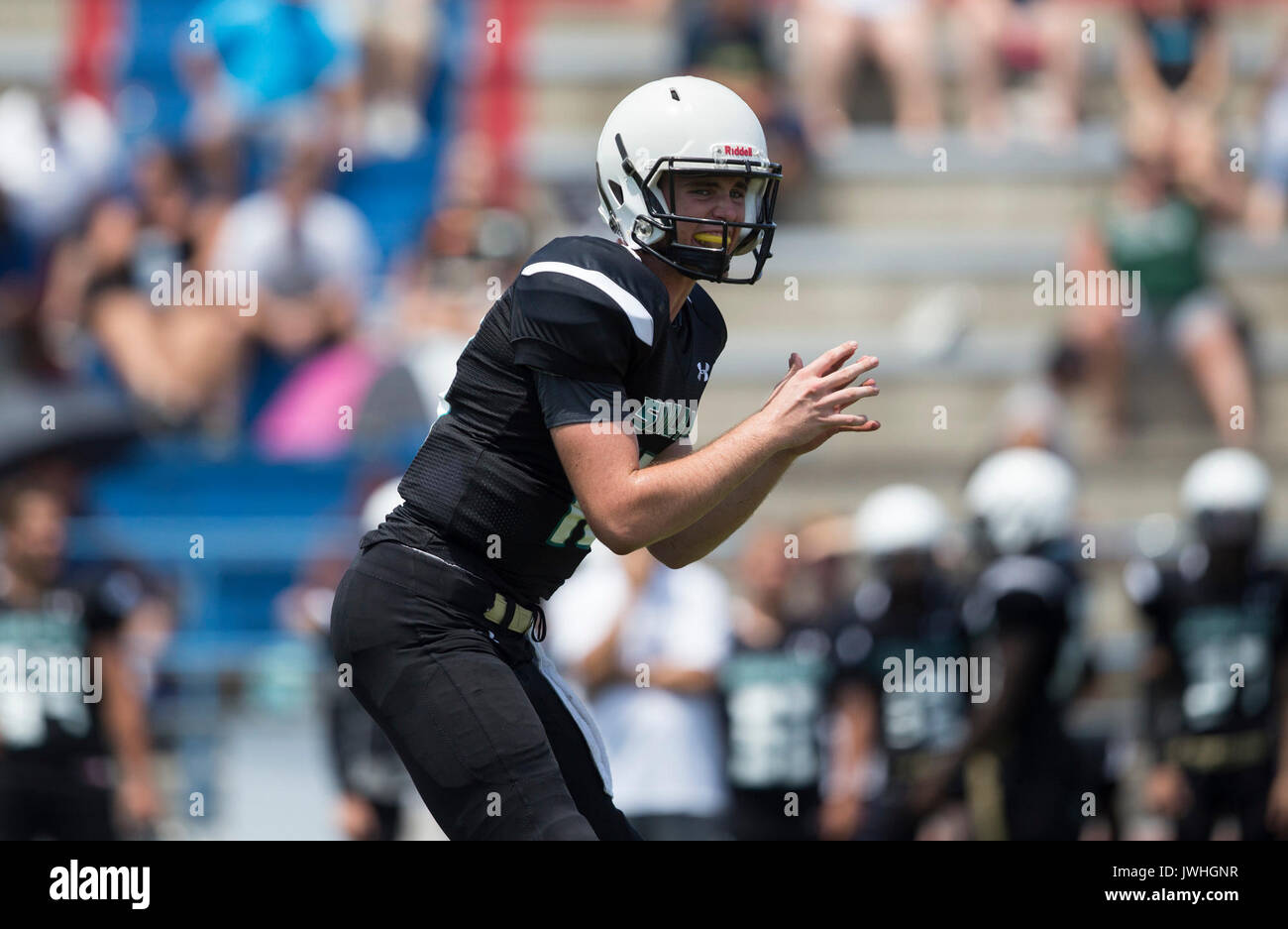 Florida, USA. 12th Aug, 2017. CHARLIE KAIJO | Times.Sunlake quarterback ...