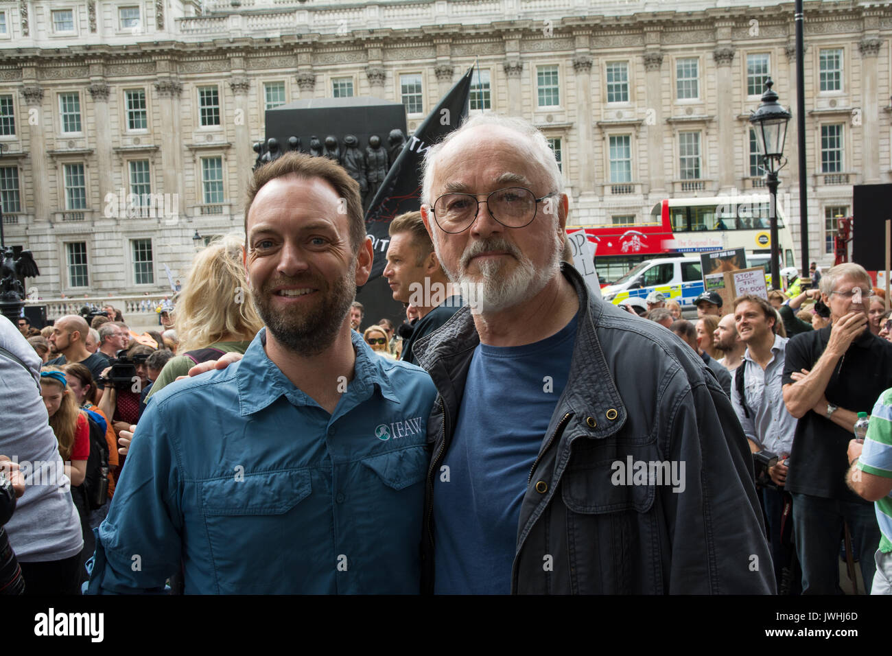 London, UK, 12th August 2017. Make Badger Culling, Fox Hunting & Driven ...