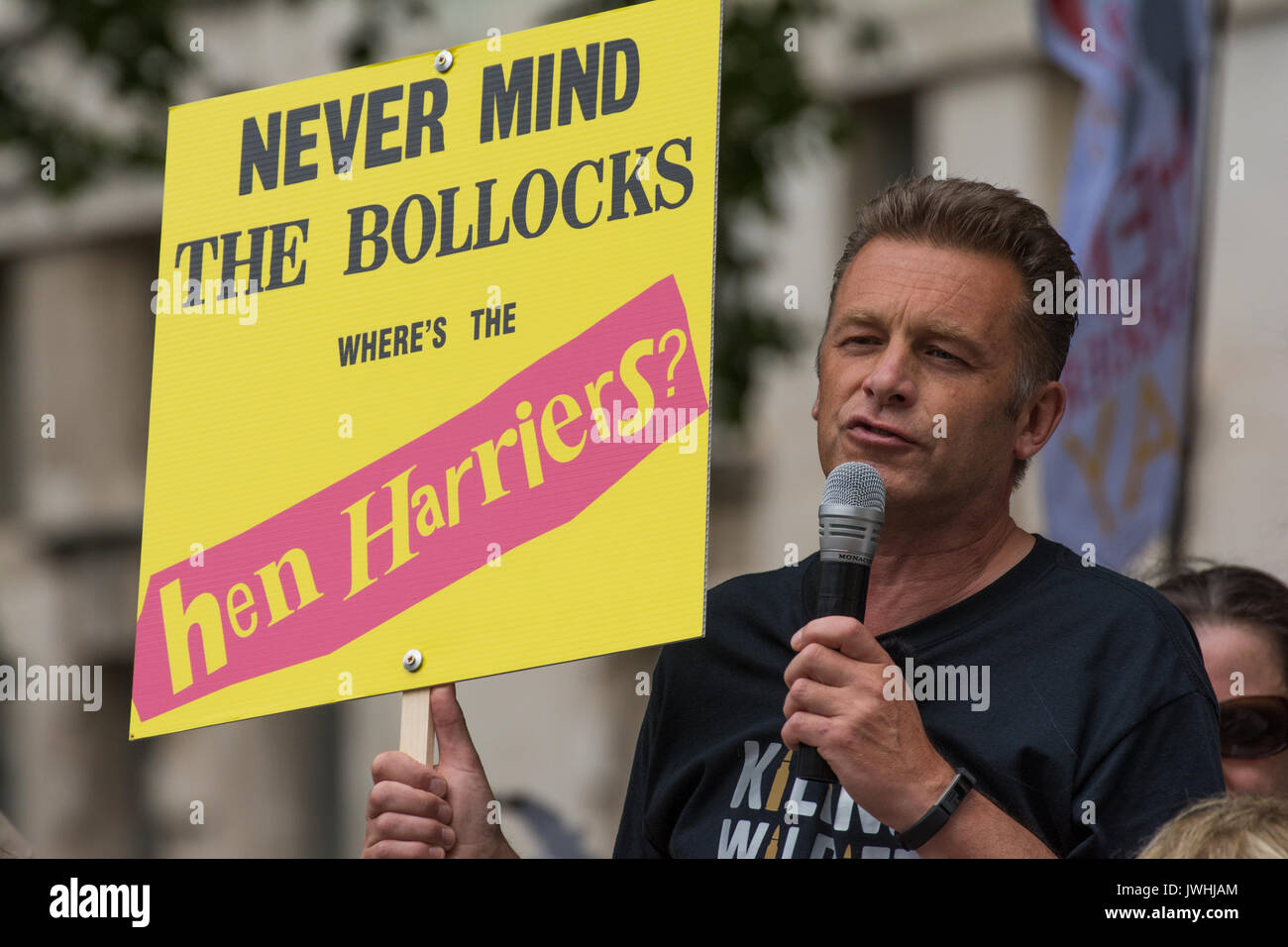 London, UK, 12th August 2017. Make Badger Culling, Fox Hunting & Driven ...