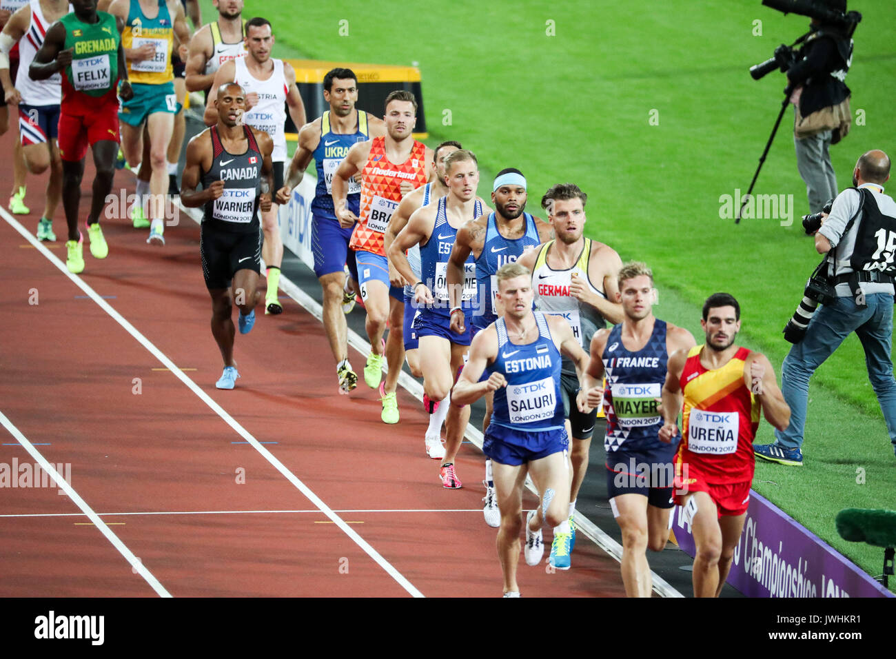 Decathlon athlete hi-res stock photography and images - Alamy