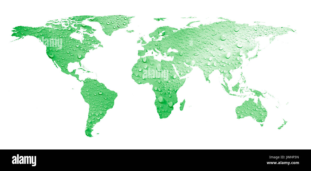 conceptual image of a world map Stock Photo - Alamy