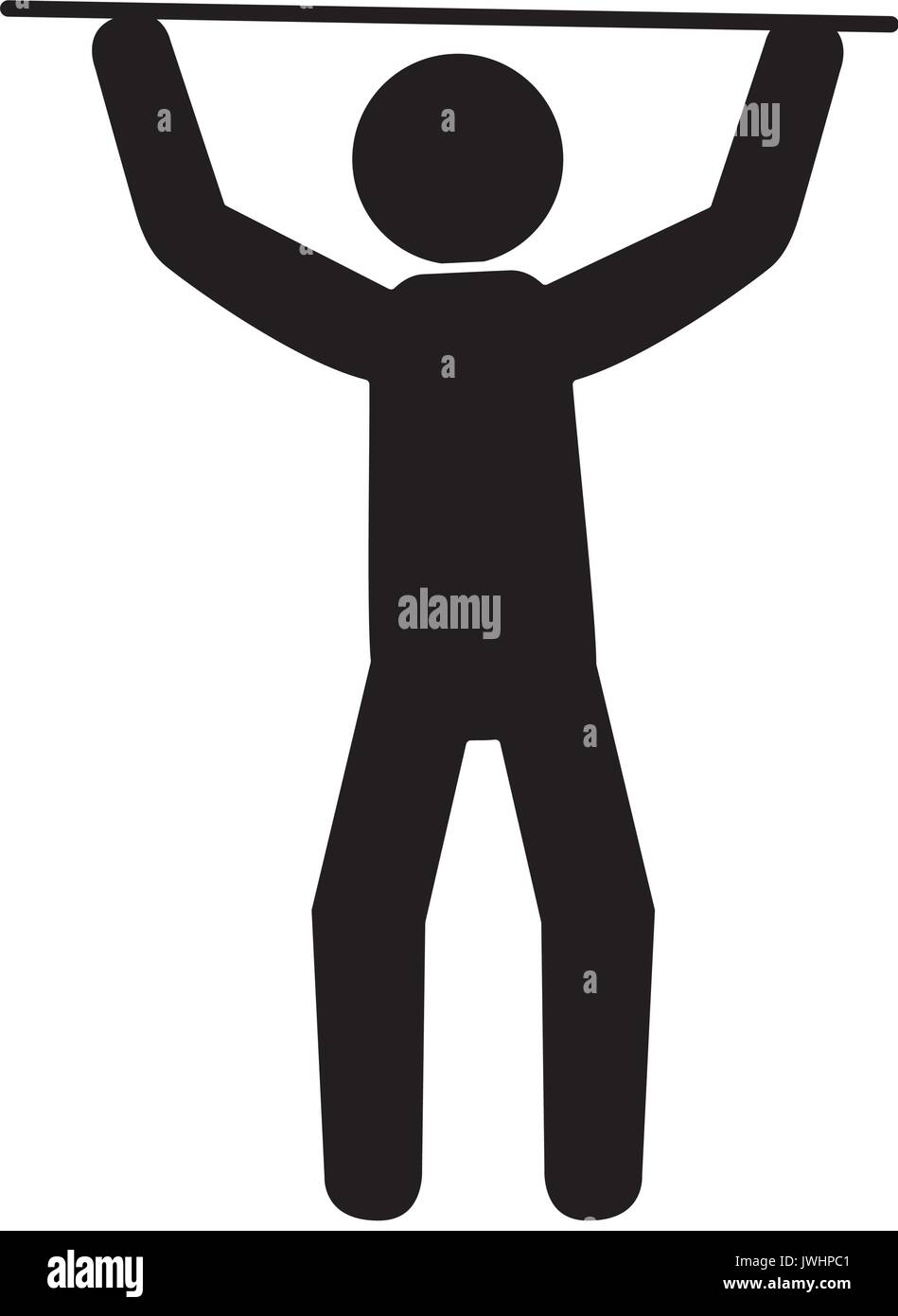 human figure silhouette icon vector illustration design Stock Vector ...