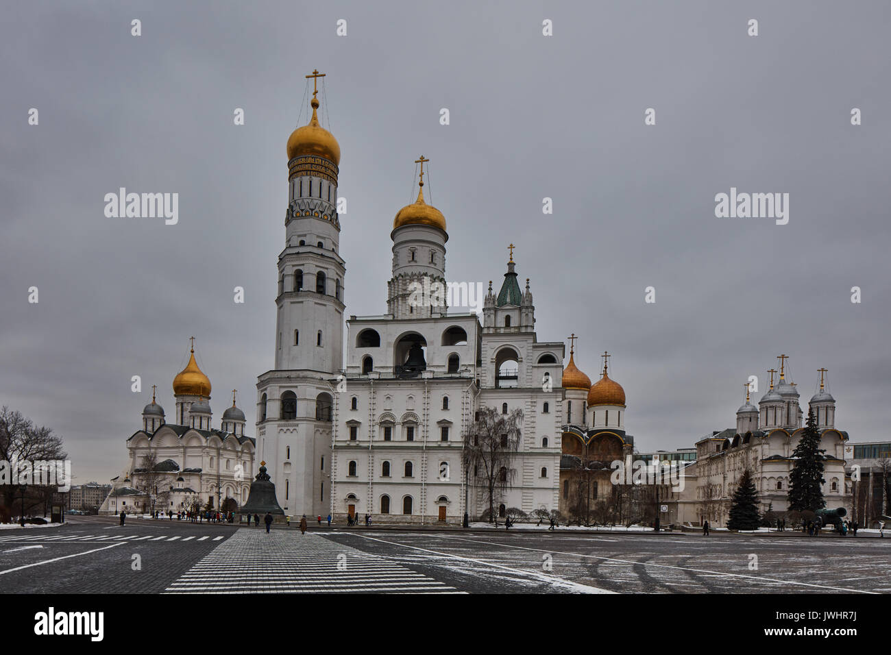 Churches at the red square Stock Photo - Alamy