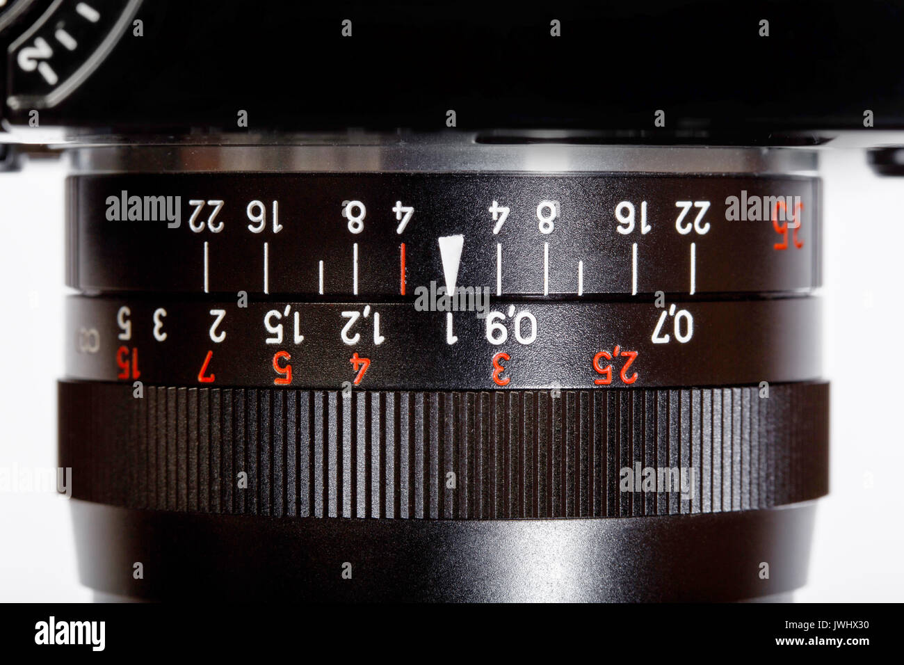 Vintage Manual Focus Lens for SLR Single Lens Reflex Camera Stock Photo ...