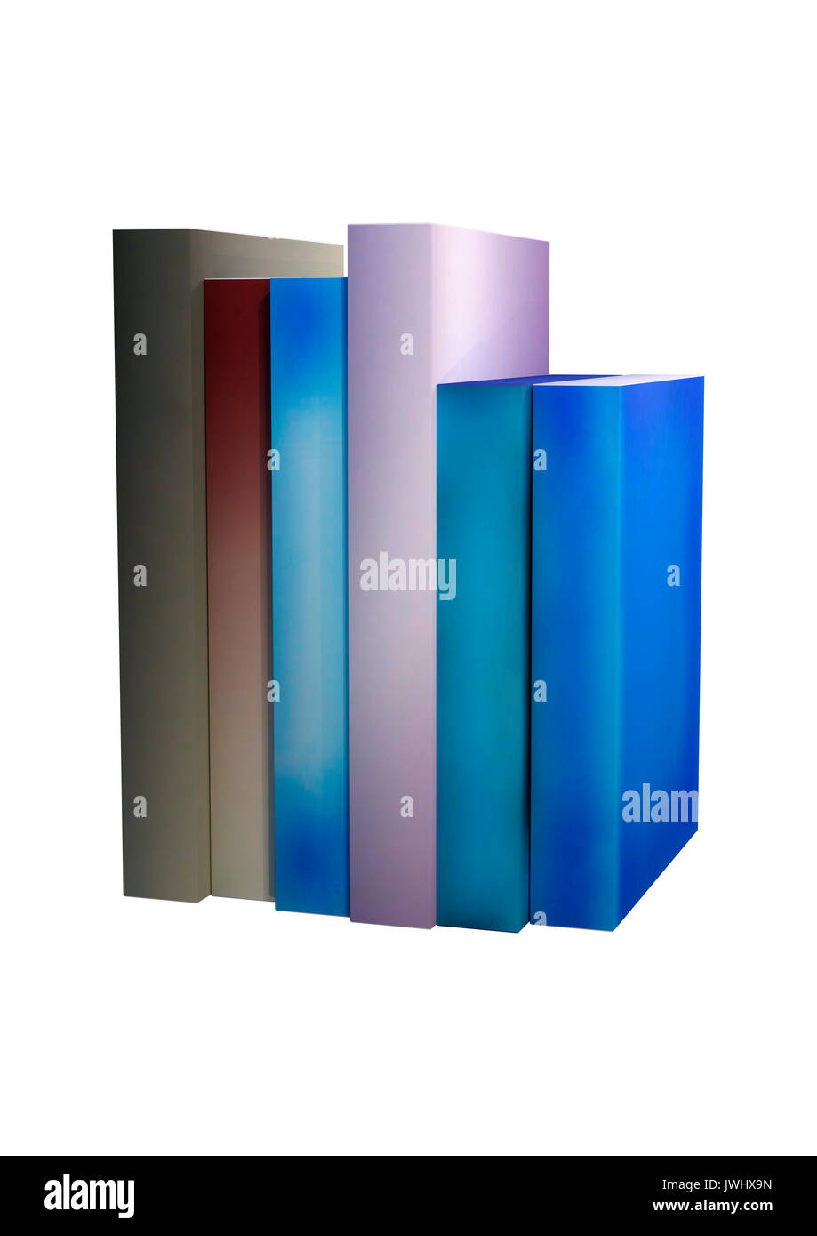 3d rendering row books hi-res stock photography and images - Alamy