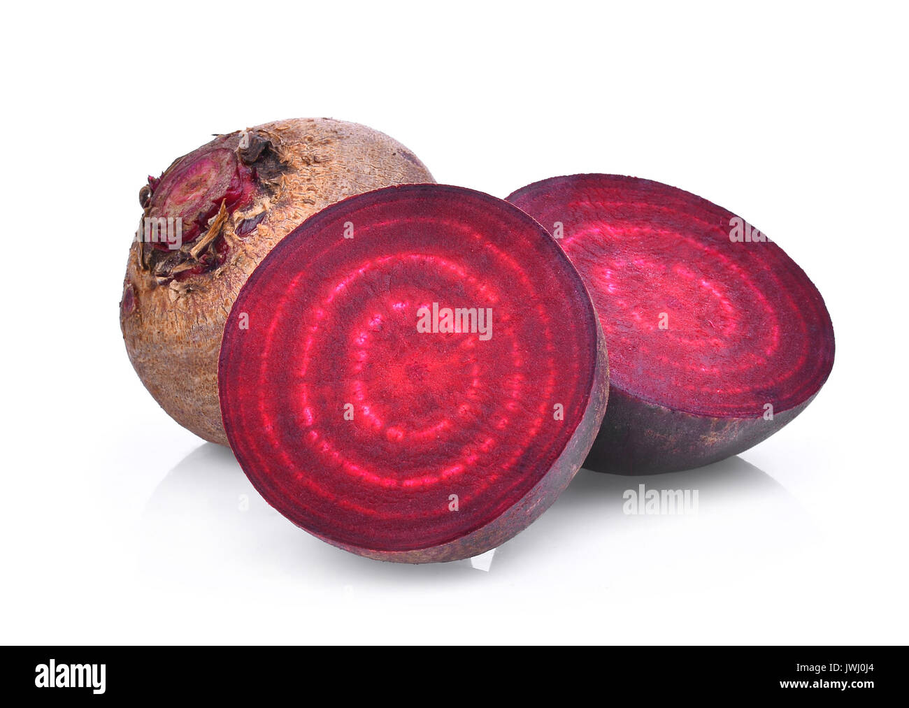 fresh beetroot isolated on white background Stock Photo - Alamy