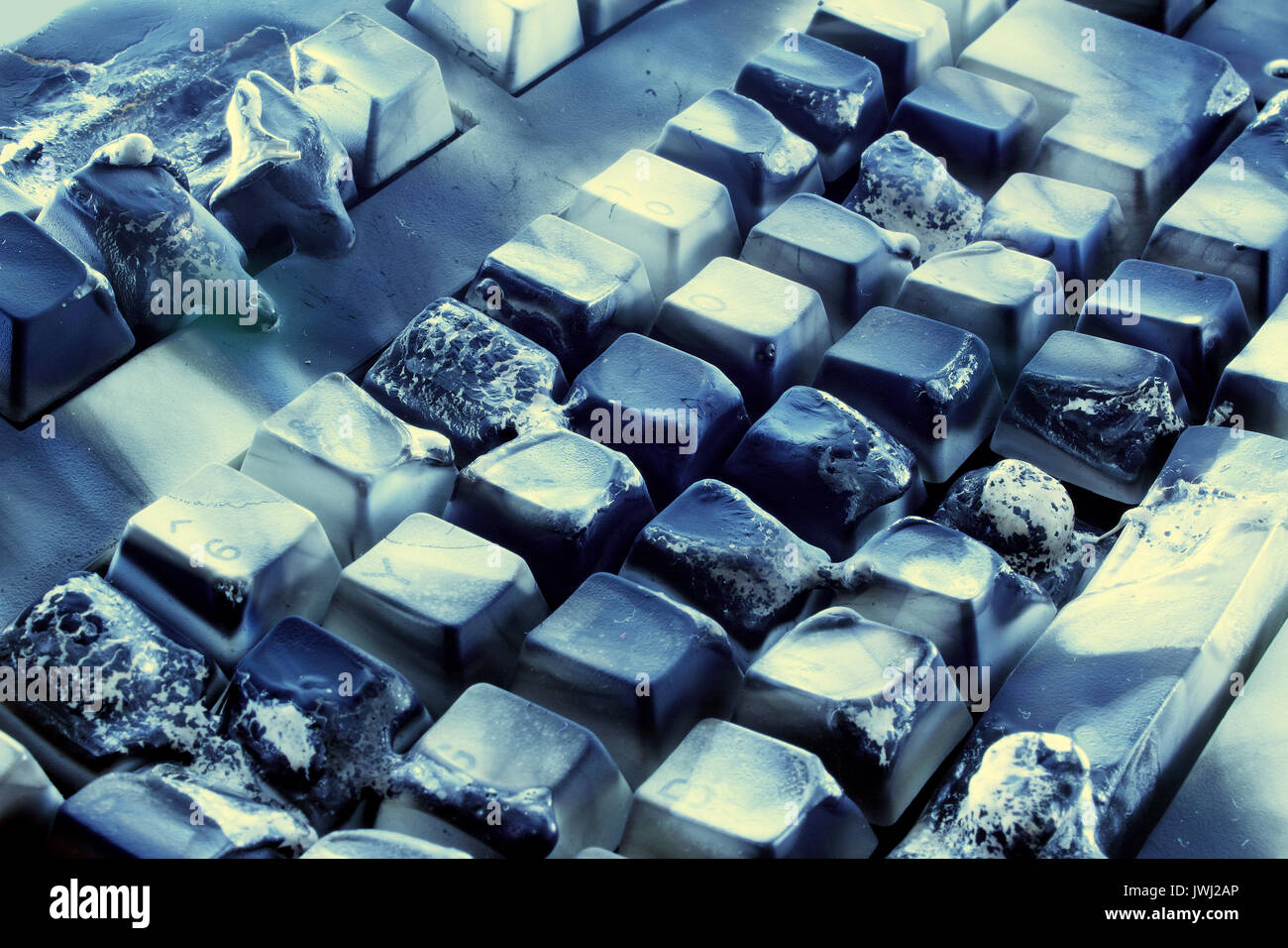 Burnt keyboard hi-res stock photography and images - Alamy