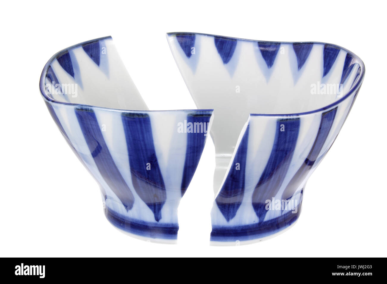 Damaged crockery Cut Out Stock Images & Pictures - Alamy