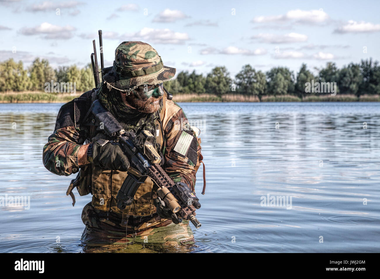 Army Special Forces Soldier Beard