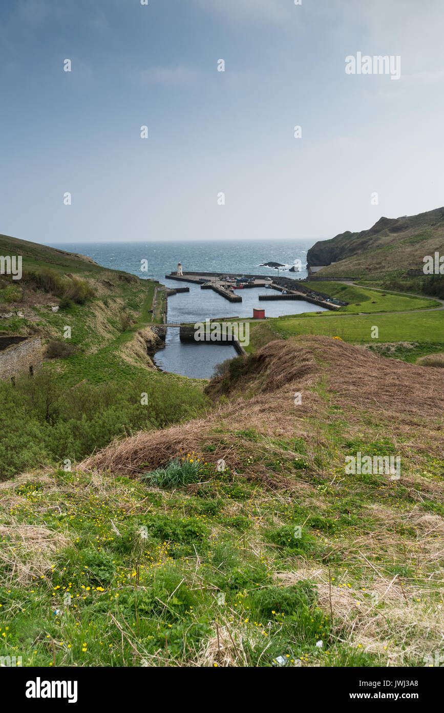 Lybster Harbour Caithness, a small fishing village in the north of ...