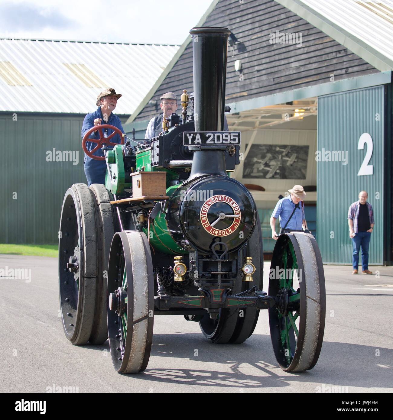1914 Clayton & Shuttleworth Steam Engine 'Dorothy' Stock Photo - Alamy