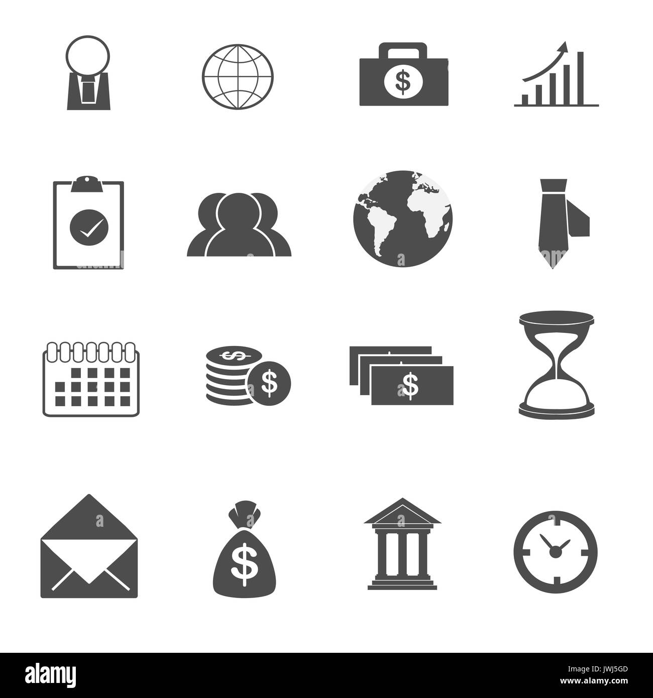 Justice web vector icons hi-res stock photography and images - Alamy