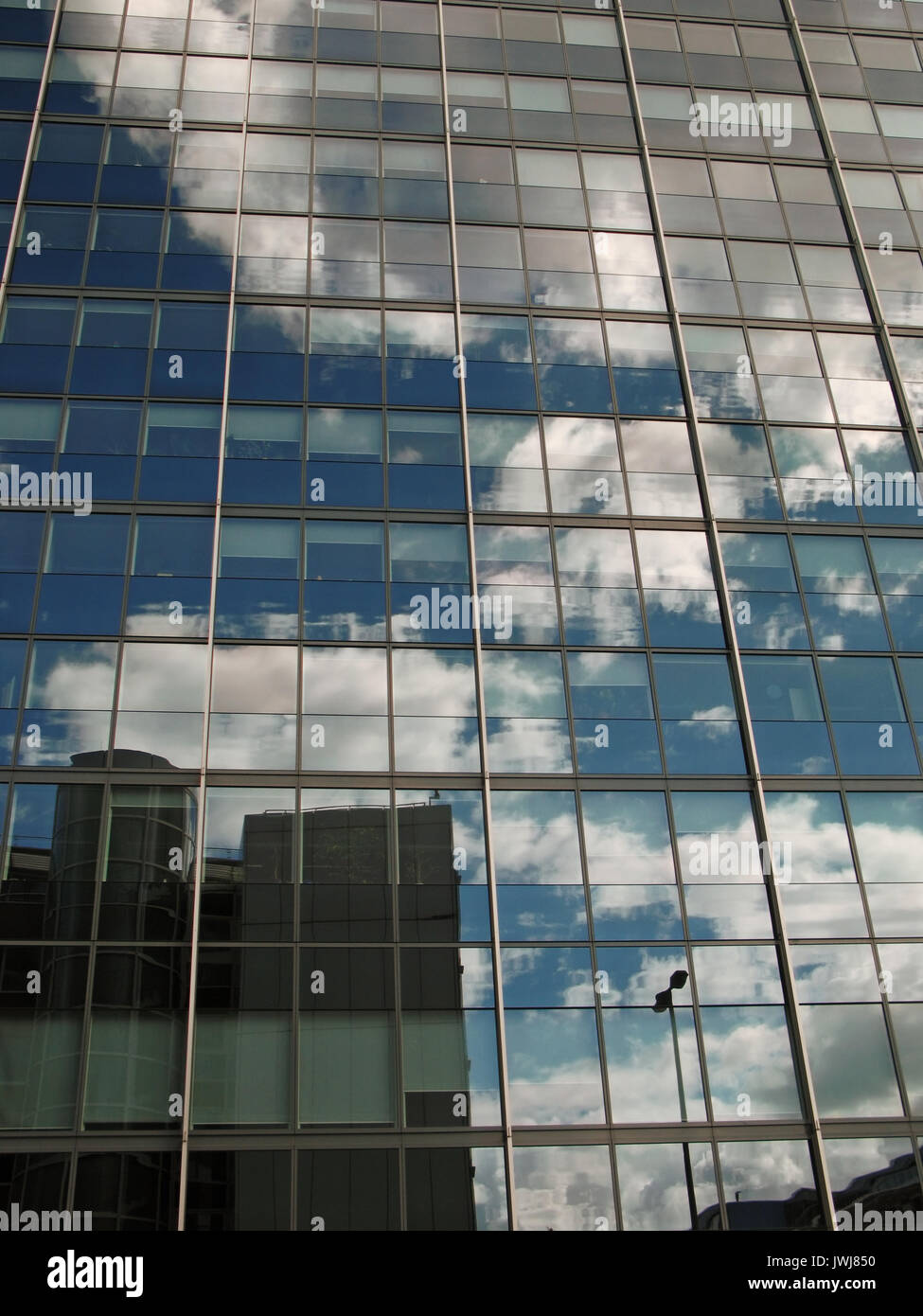 Glass Bank building Stock Photo - Alamy