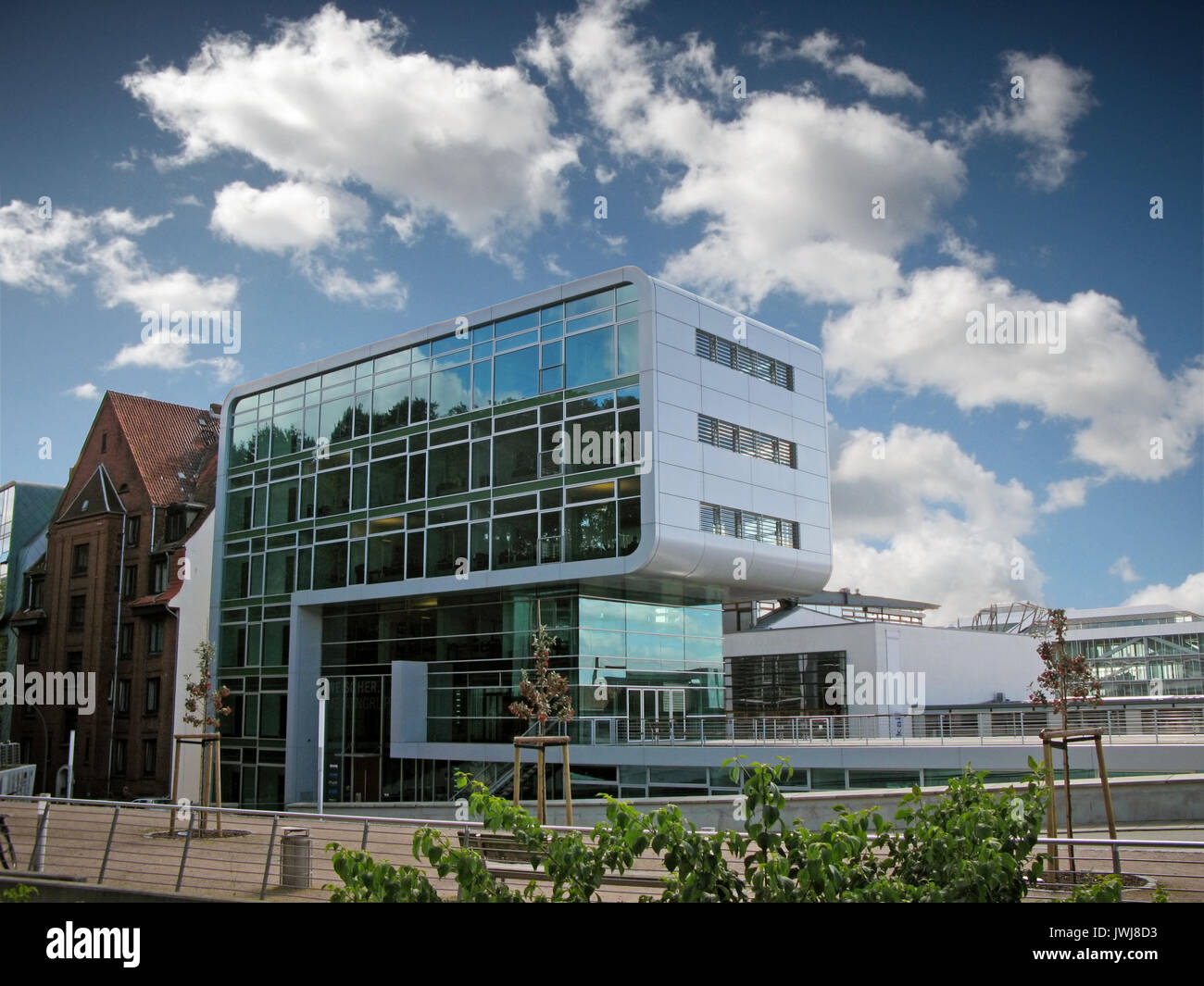 office building harbor Stock Photo - Alamy