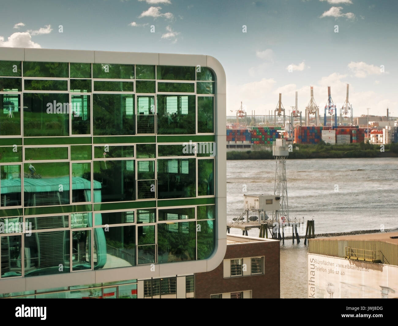 office building harbor Stock Photo - Alamy