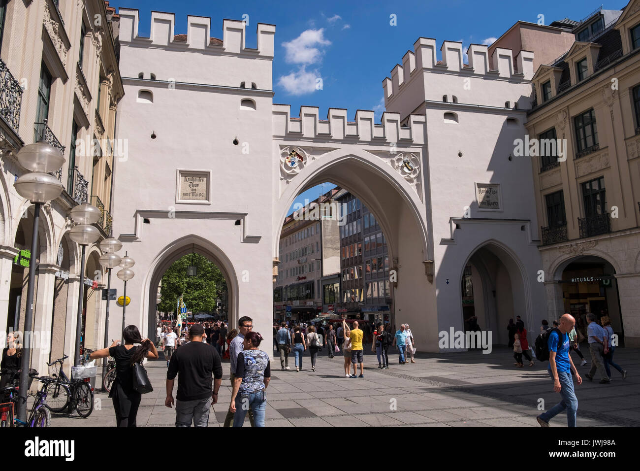 German gates hi-res stock photography and images - Alamy