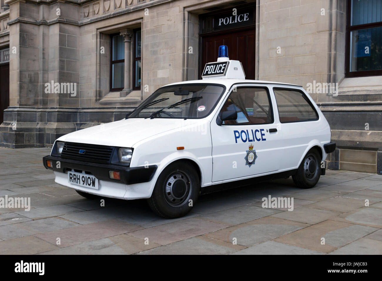 Austin Metro Police Car Stock Photo - Alamy