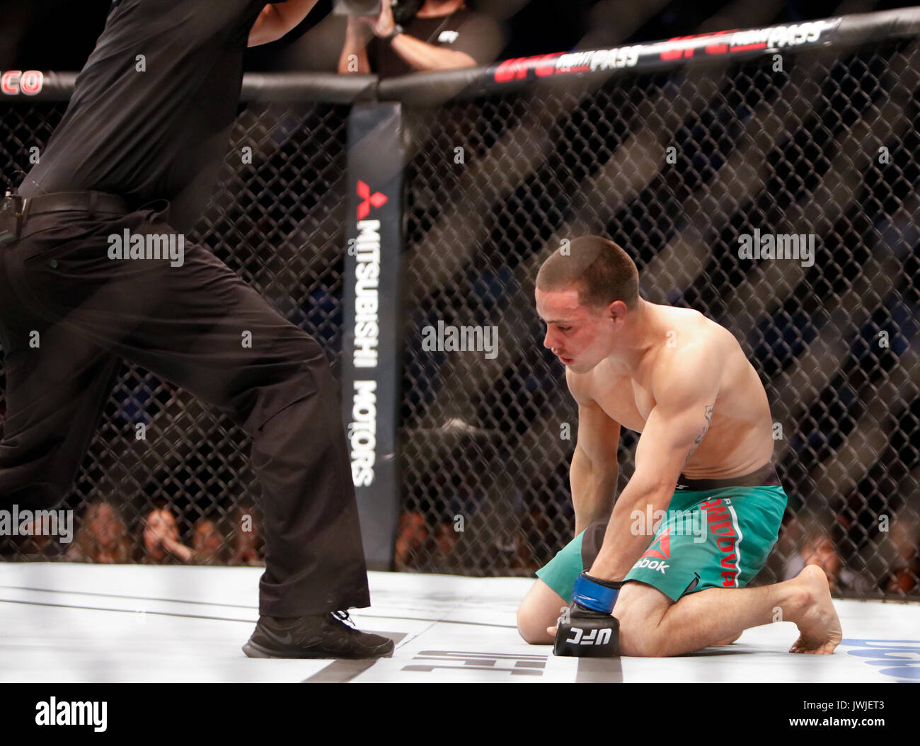 Dustin Ortiz takes Hector Sandoval during UFC Fight Night 114 Mexico ...
