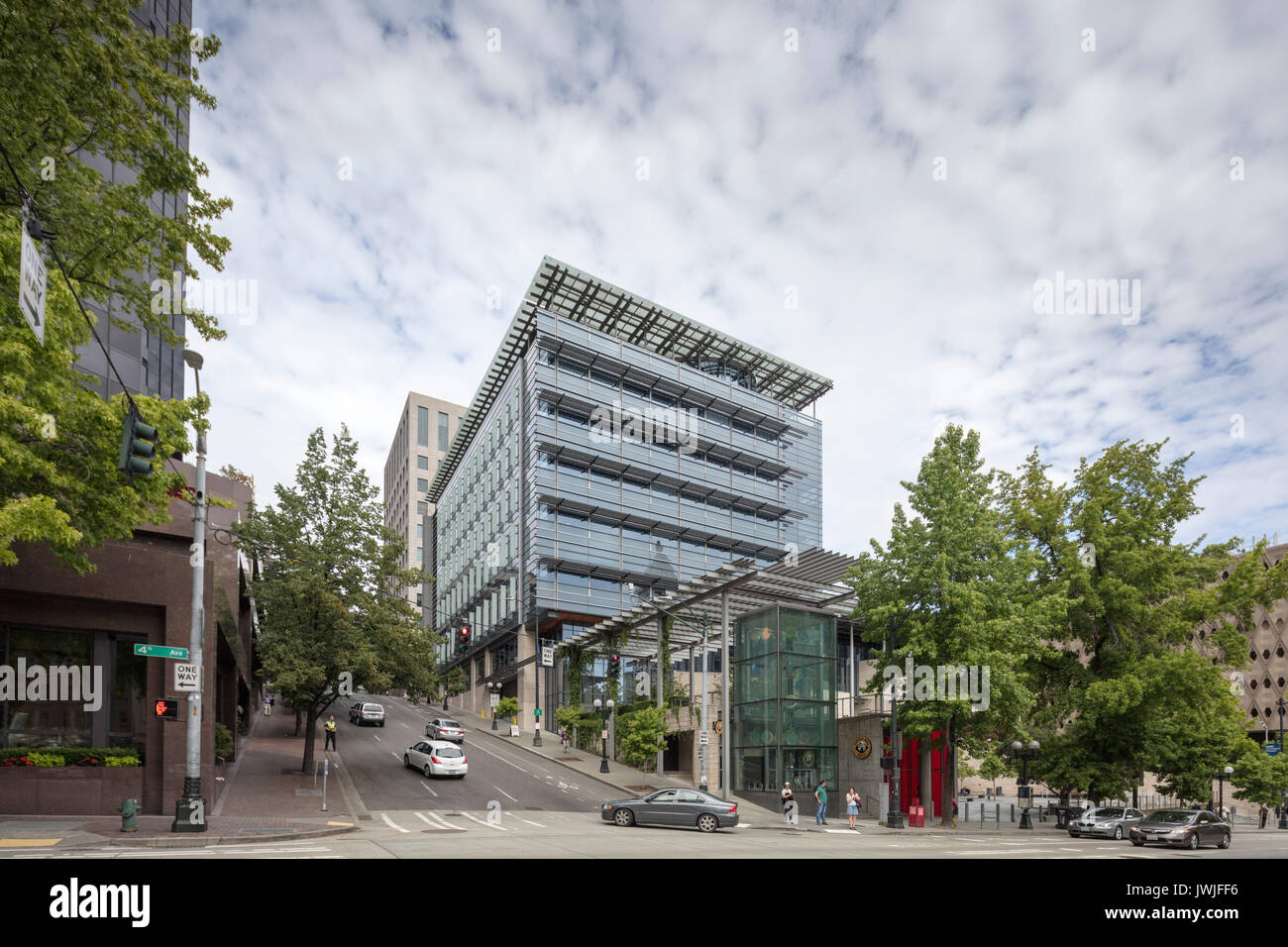 Contemporary civic buildings hi-res stock photography and images - Alamy