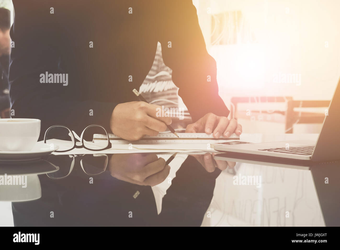 Engineer drawing plan hi-res stock photography and images - Alamy