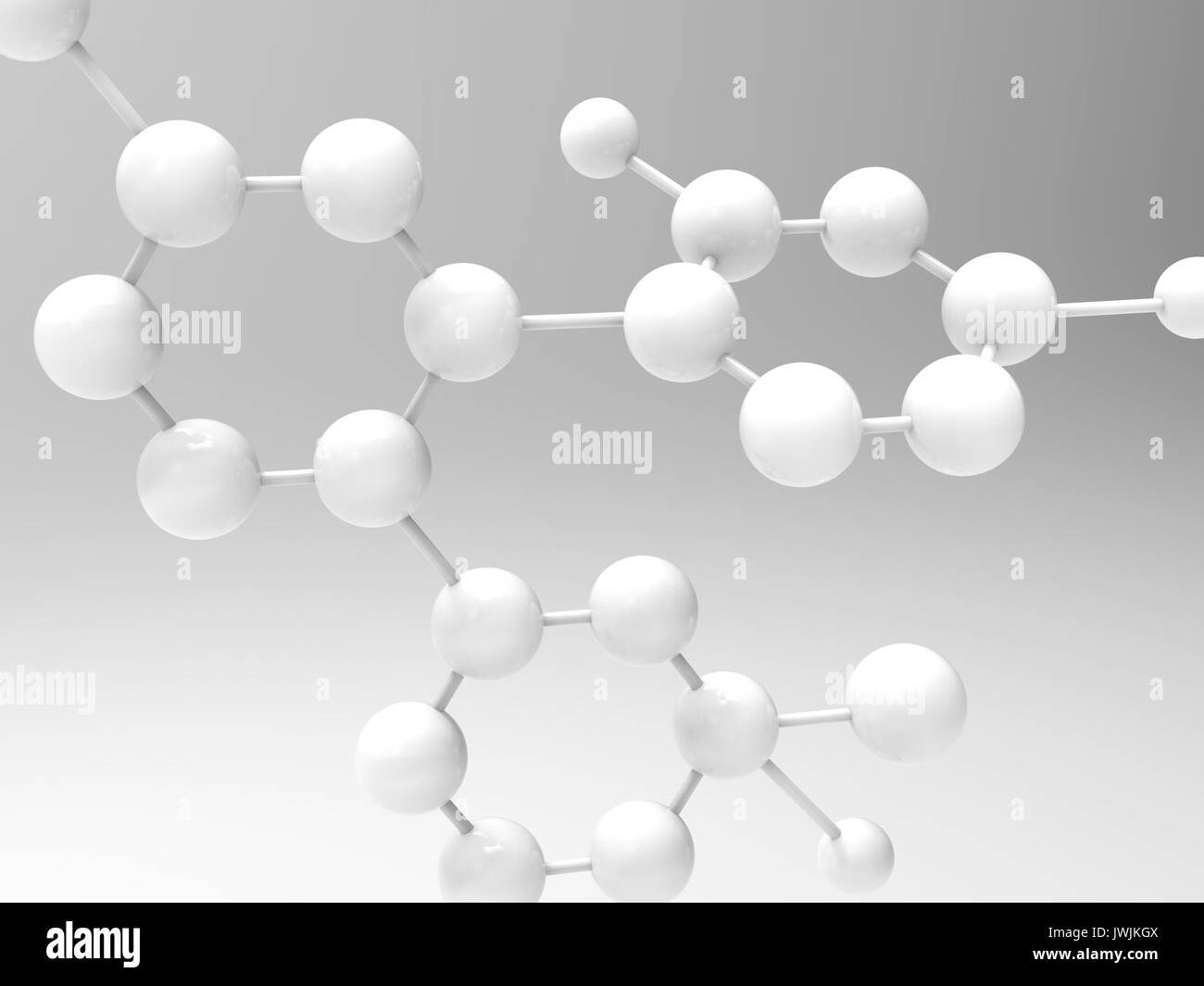 3d molecule model Black and White Stock Photos & Images - Alamy