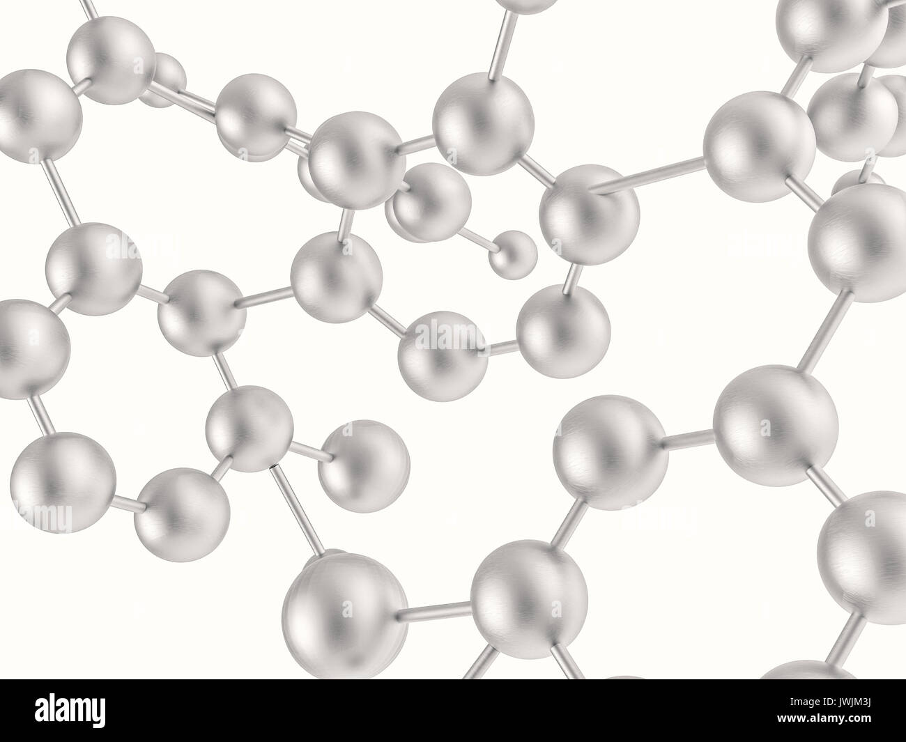 3d rendering circular molecule structure Stock Photo - Alamy