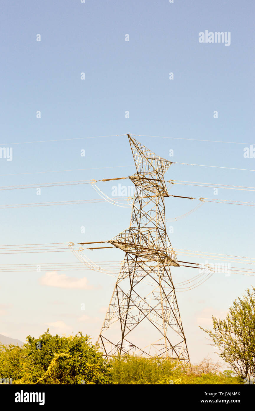 Electric pylon nairobi hi-res stock photography and images - Alamy