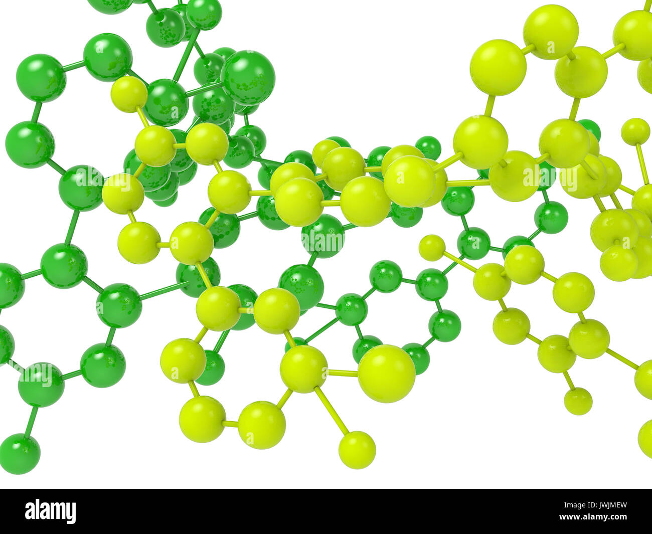 3d rendering circular molecule structure Stock Photo - Alamy