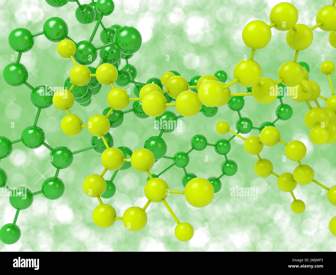 3d rendering circular green structure hi-res stock photography and ...