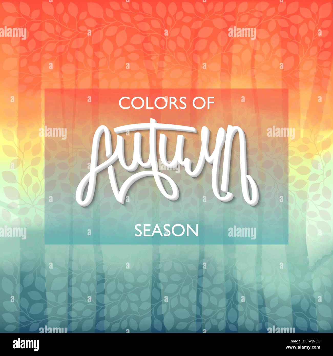 Beautiful fall foliage colors Stock Vector Images - Alamy