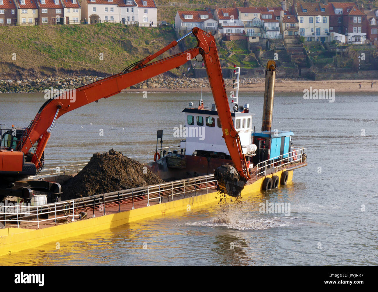 Dredging river esk hi-res stock photography and images - Alamy