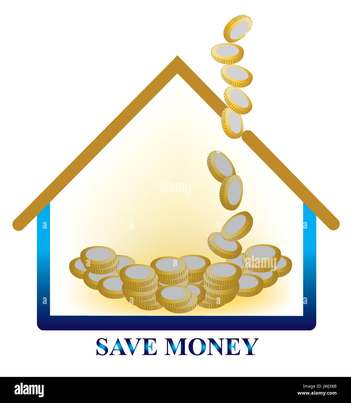Saving money - piggy banks isolated Stock Vector Image & Art - Alamy