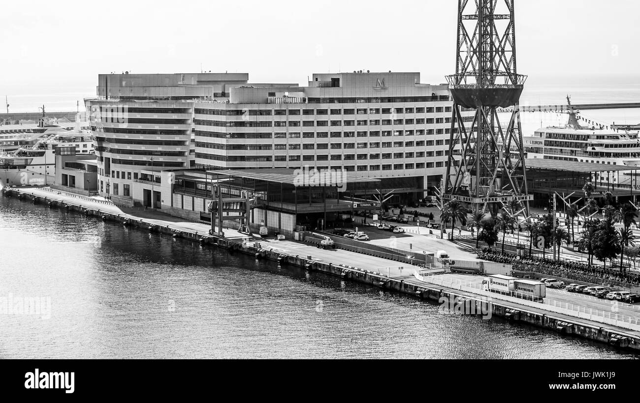 World Trade Center in Barcelona - WTC - BARCELONA / SPAIN - OCTOBER 2 ...