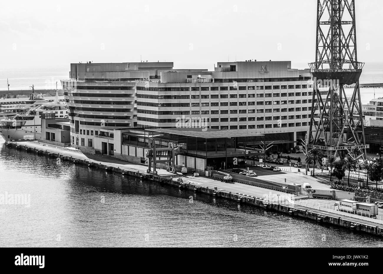 World Trade Center in Barcelona - WTC - BARCELONA / SPAIN - OCTOBER 2 ...