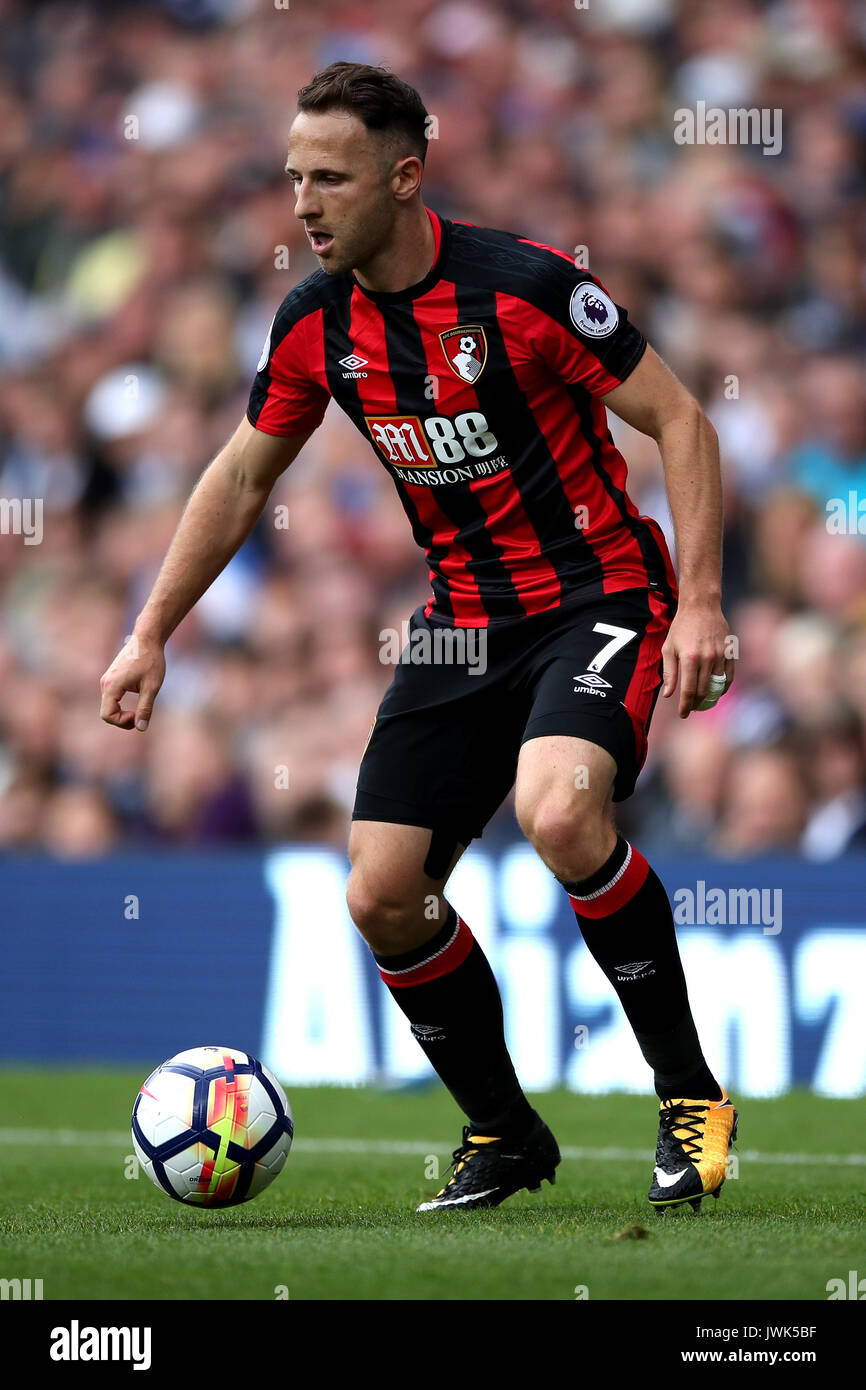 AFC Bournemouth's Marc Pugh during the Premier League match at The ...