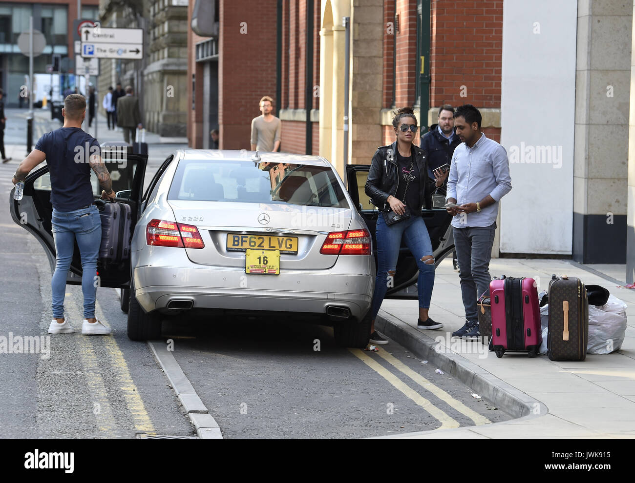 Love Island Couple Jessica Shears and Dominic Lever spotted arriving ...