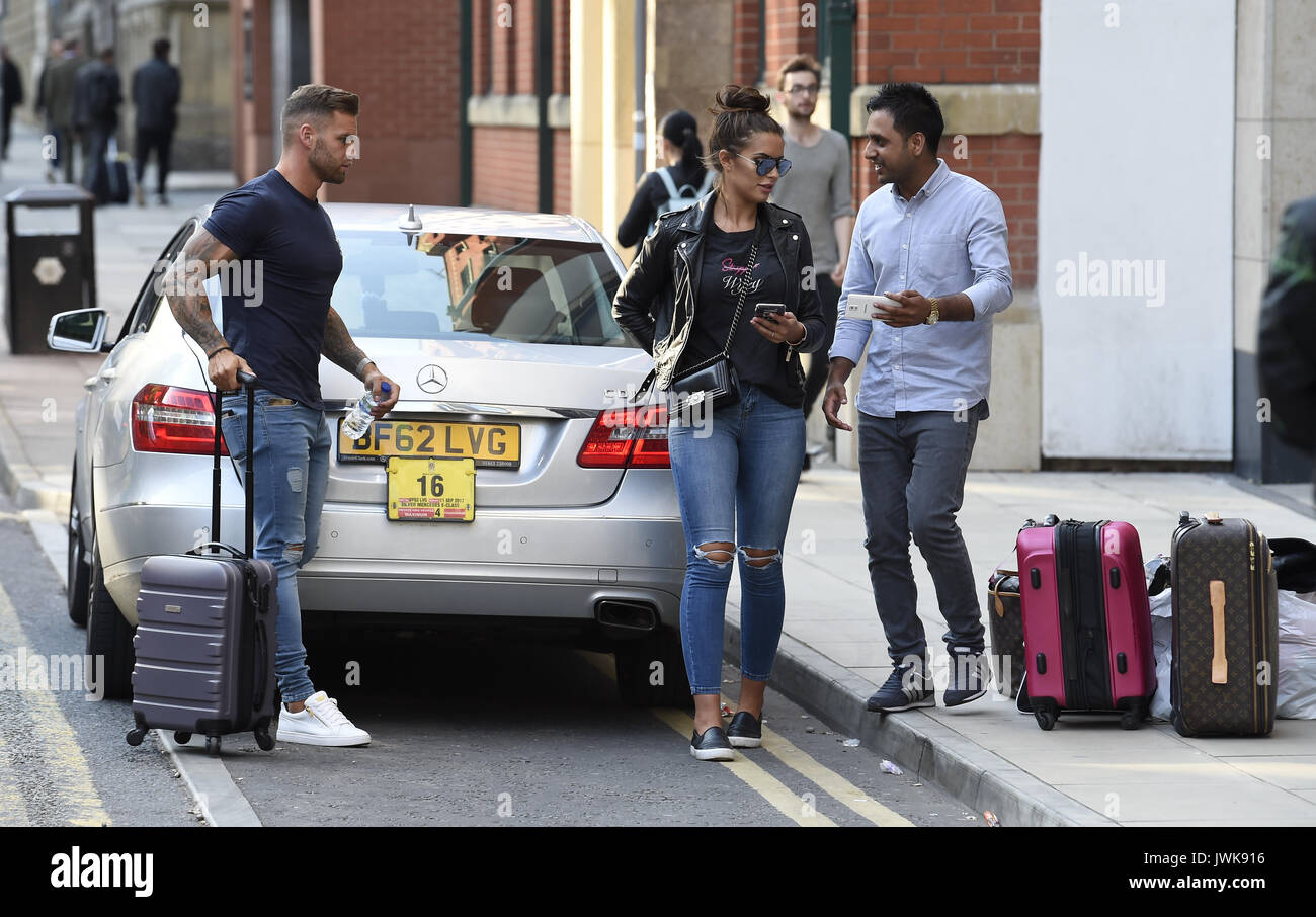Love Island Couple Jessica Shears and Dominic Lever spotted arriving ...