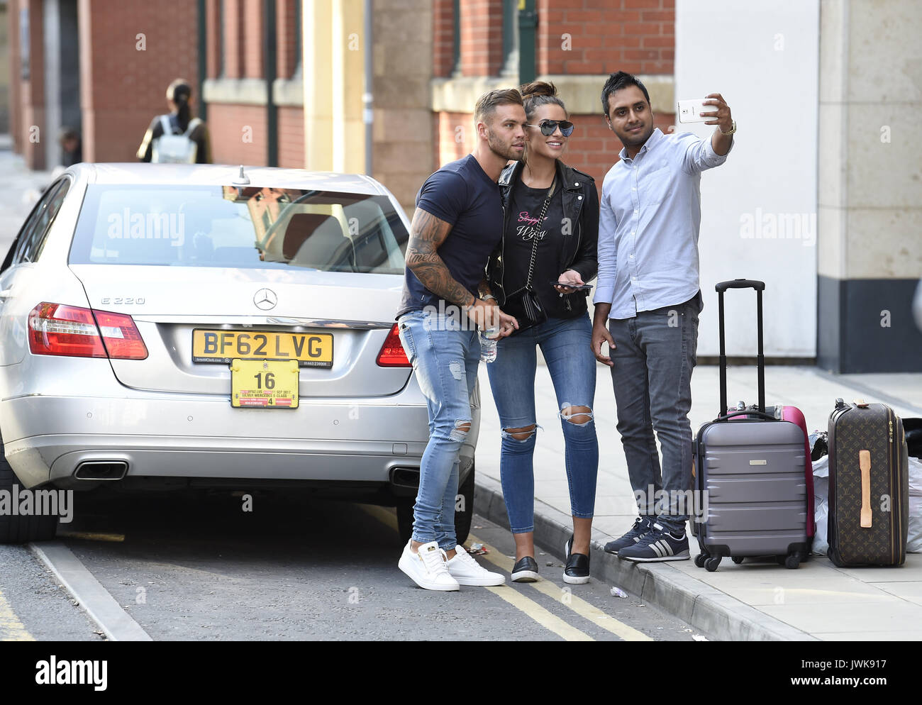 Love Island Couple Jessica Shears and Dominic Lever spotted arriving ...