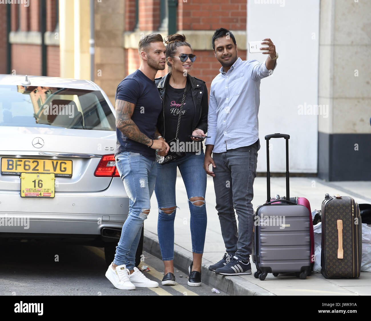 Love Island Couple Jessica Shears and Dominic Lever spotted arriving ...